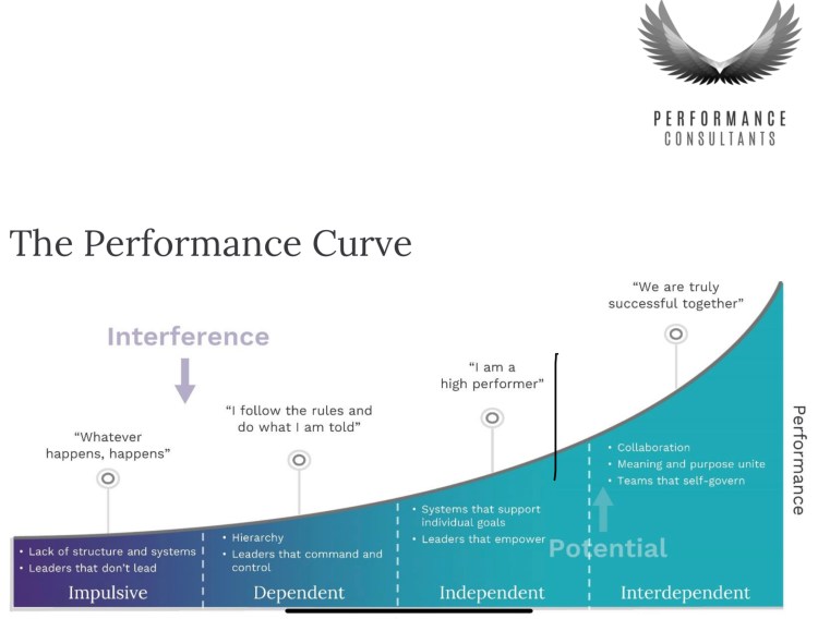Sales performance curve – Learning for Performance